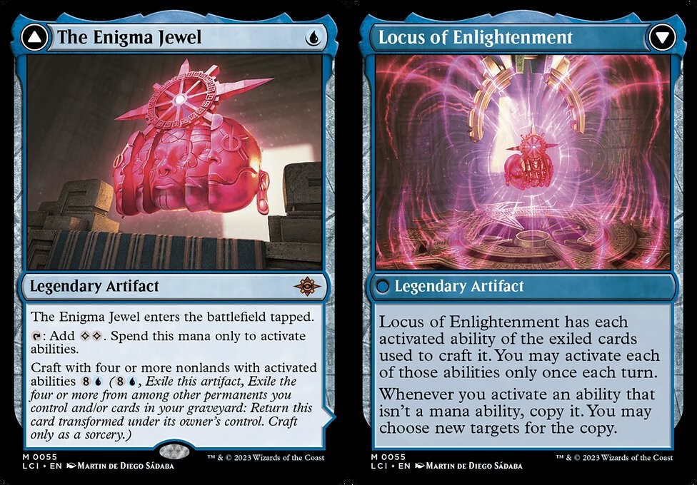 The Enigma Jewel // Locus of Enlightenment - Magic Stronghold Games